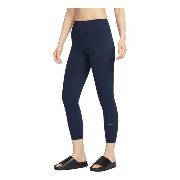 Nike High-waisted 7/8 Leggings Asia Sizing 'obsidian