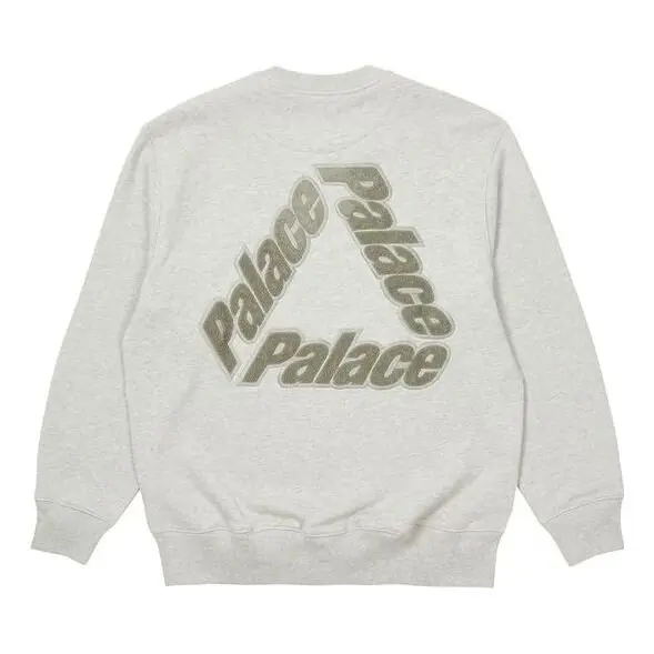 PALACE Logo Crewneck Sweatshirt - Grey