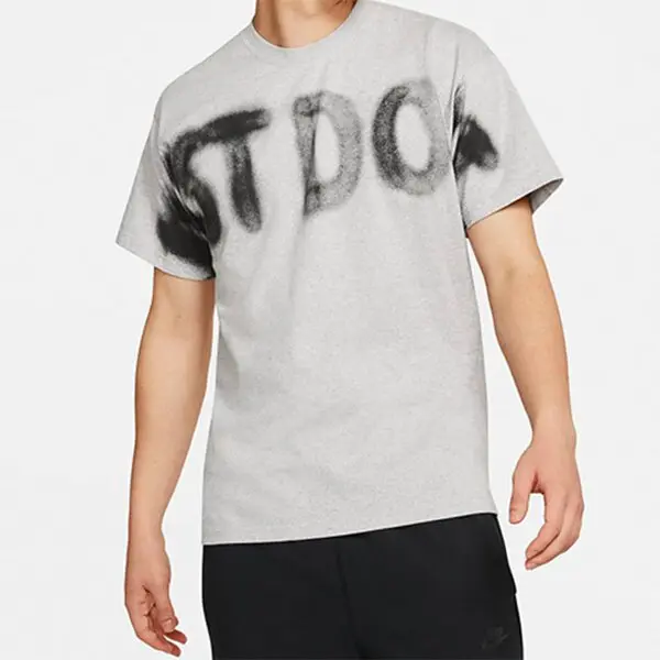 Nike Jdi Logo Printed Tee Grey