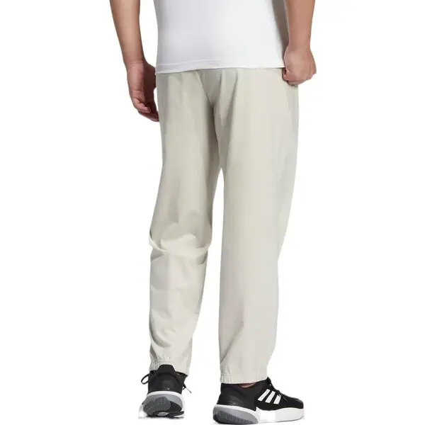 Adidas Logo Solid Color Long Sports Pants/trousers/joggers Autumn Khaki - Multi-color