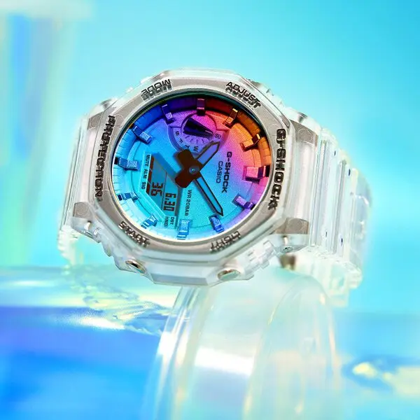 Casio G-shock Analog-digital Watch - Transparent White