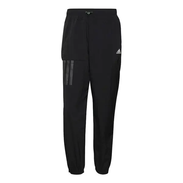 Adidas M X-city Wv Pt Woven Quick Dry Training Sports Bundle Feet Long Pants - Black