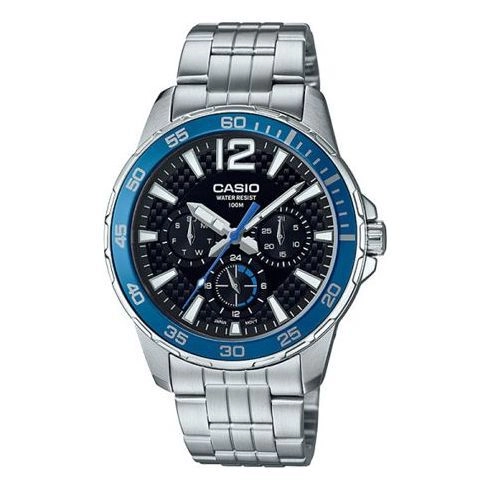 Casio Stainless Steel Watch - Black