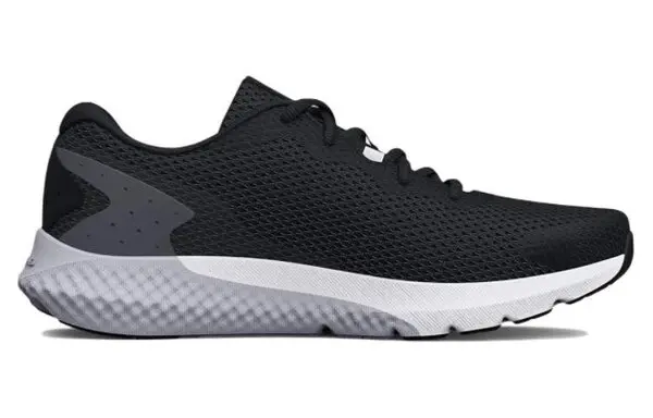Under Armour Charged Rogue 3 Extra Wide Running Shoes - Black/white