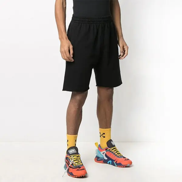 Off-White Diag Stripe Sweat Shorts