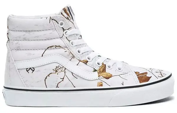 VANS Realtree Xtra X Sk8-hi High Top Sneakers - White