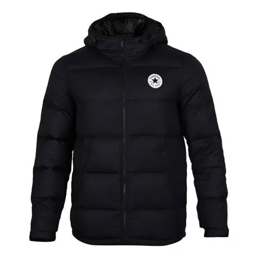 CONVERSE Short Hooded Down Jacket