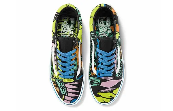 VANS Old Skool Graffiti Sneakers - Multi-color