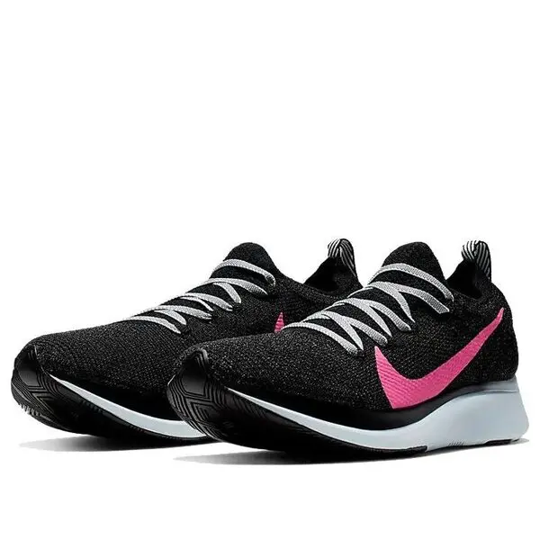 Nike Zoom Fly Flyknit Athletic Sneakers - Black/hyper Pink