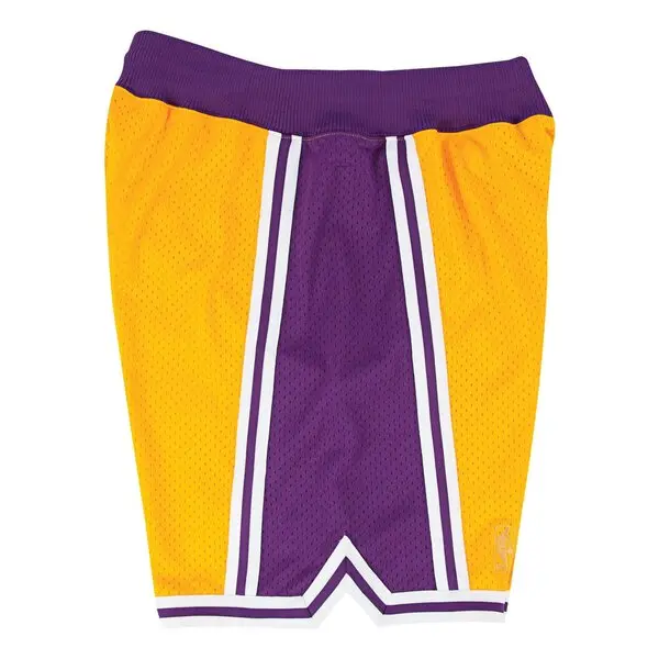 Mitchell & Ness X Nba Los Angeles Lakers 1996-97 Home Shorts - Yellow