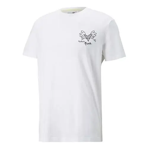 PUMA X Britto T-shirt 'white Black - White/black