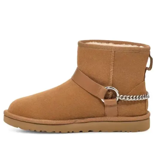 UGG Classic Mini Chain Boots - Chestnut