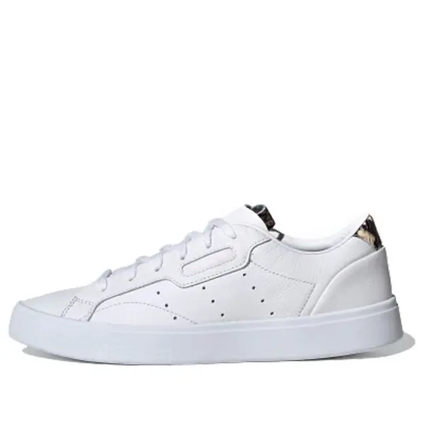 Adidas Originals Sleek Skate Sneakers - White/brown