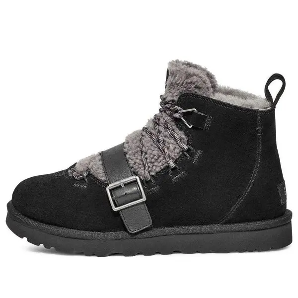 UGG Dune Mini Shearling Boot - Black