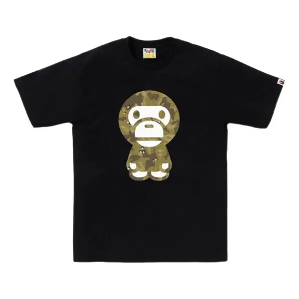 A BATHING APE Bitmap Big Baby Milo Tee