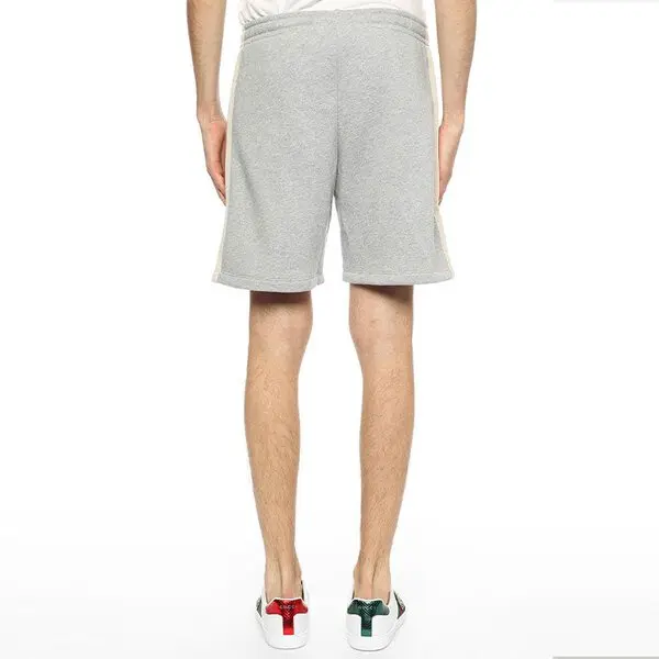 Gucci Ss21 Tiger Head Cotton Shorts