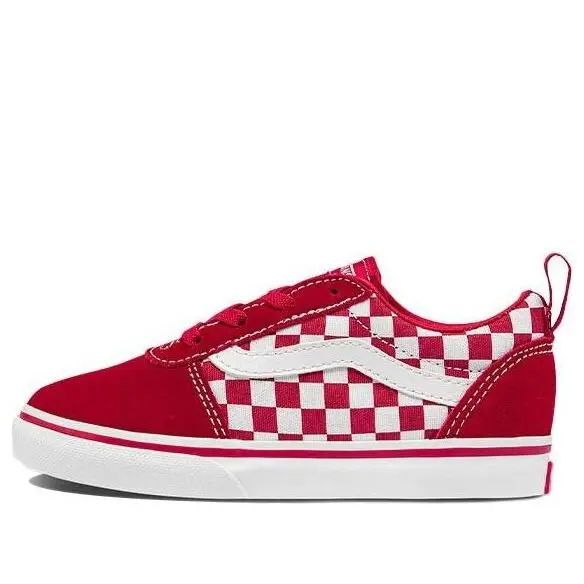 VANS Ward Slip-on Sneakers - Red/white