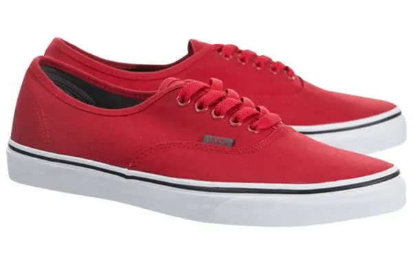 VANS Authentic Sport Pop Casual Sneakers - Red