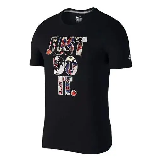 Nike Jdi Printing Short Sleeve - Black