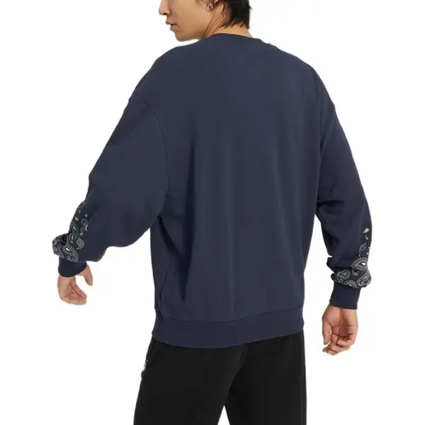 PUMA Paisley Graphic Crewneck Sweatshirt - Blue/white