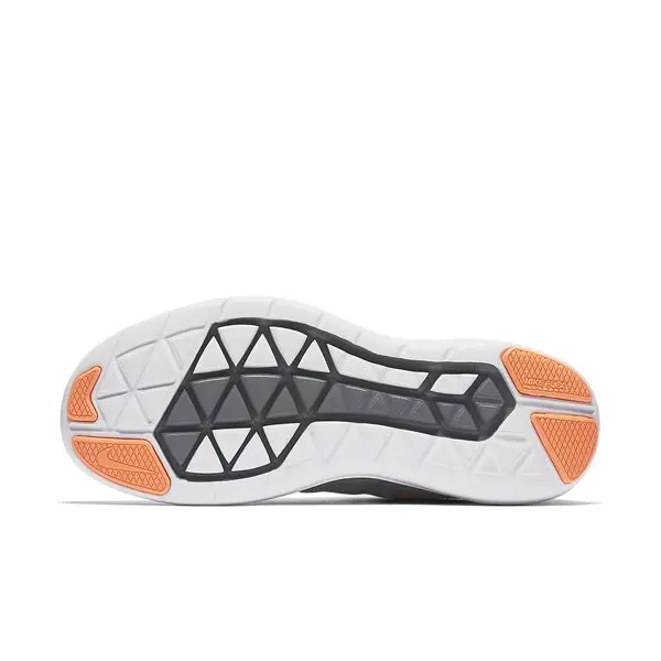 Nike Flex 2017 Rn Athletic Sneakers - Wolf Grey/sunset Glow
