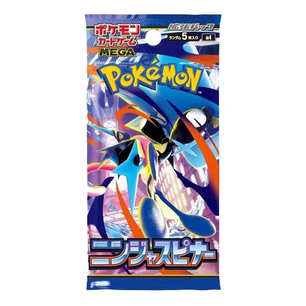 POKEMON Card Game Mega Expansion Pack Ninja Spinner - Multi-color
