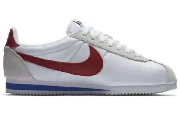 Nike Cortez Nylon Premium Sneakers - White/red/blue