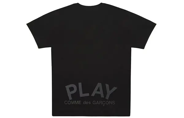 Play Comme Des Garcon Double Heart T-shirt