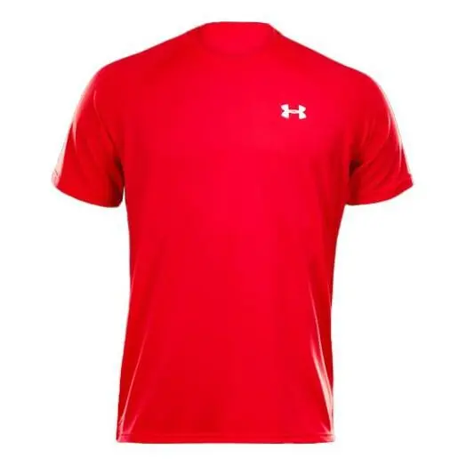 Under Armour Ua Quick Dry Sports Short Sleeve - Red
