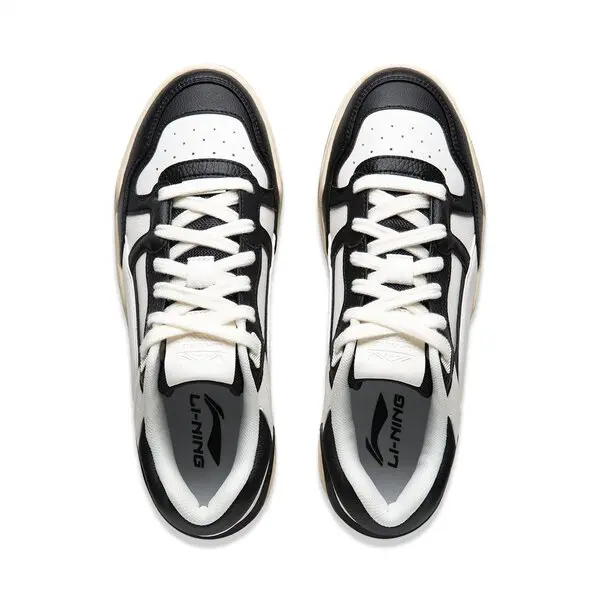 LI-NING Moon White 2.0 Sneakers - Black/white/beige