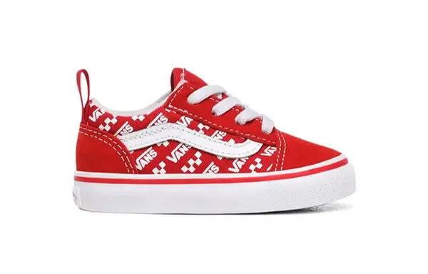 VANS Logo Repeat Elastic Lace Old Skool Sneakers