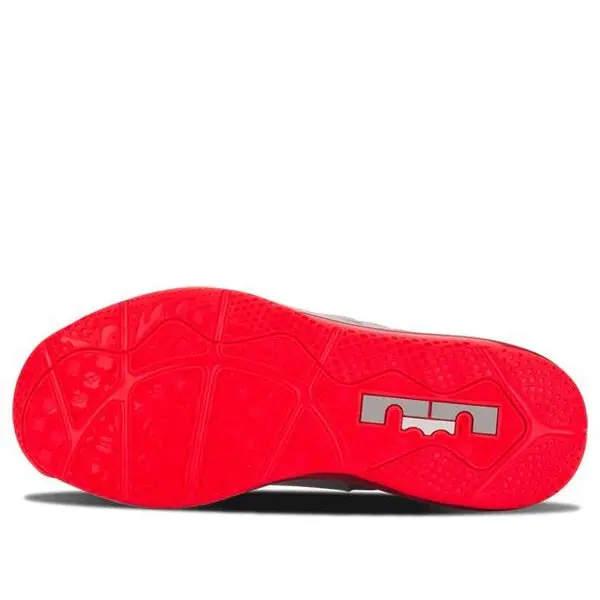 Nike Lebron Low Athletic Sneakers - Red/grey