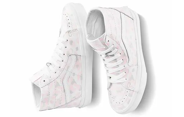VANS Sk8-hi Tapered High Top Sneakers - Pink/blue