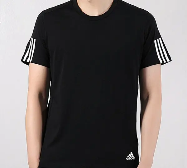 Adidas Run It Tee Soft Sports Round Neck Short Sleeve - Black