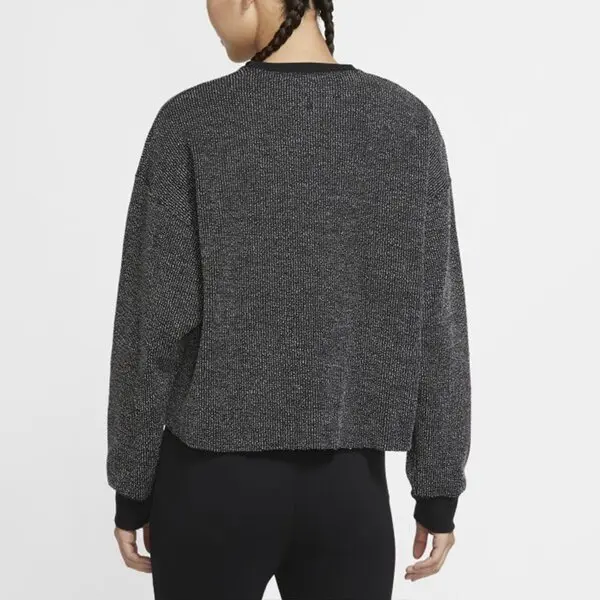Nike Asymmetrical Yoga Statement Clean Cover-up Sweatshirt