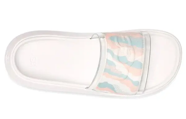 UGG Cali Collage Slide Slipper - Light Blue