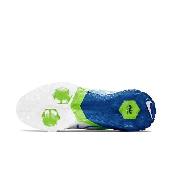 Nike Zoom Infinity Tour Golf Sneakers - White/blue/yellow