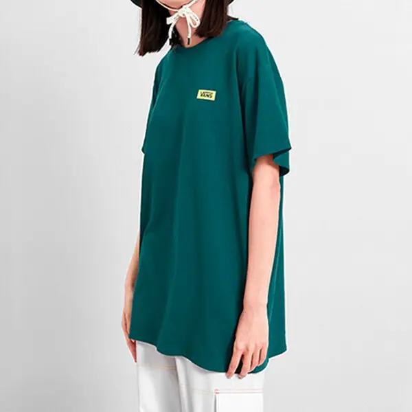 VANS Alphabet Printing Casual Short Sleeve Couple Style