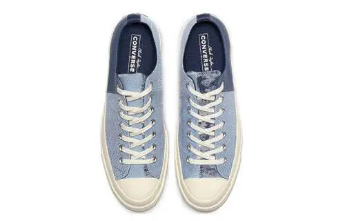 CONVERSE Chuck Taylor All Star 1970s Mixed Material Low Top Sneakers - Blue