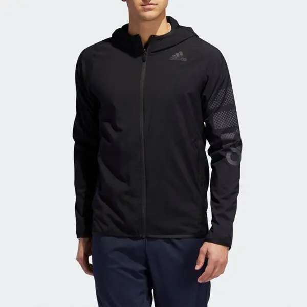 Adidas Sports Hooded Long Sleeve Jacket
