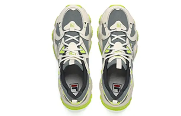 FILA Fluid 4 Sneakers - Green/beige