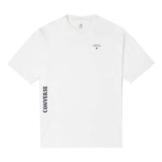 CONVERSE Loose Fit Printed T-shirt - White