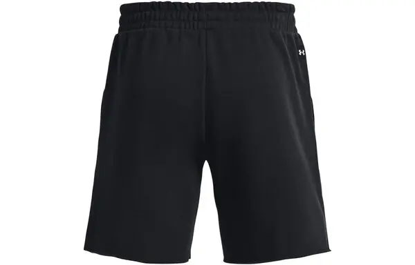 Under Armour Project Rock Heavyweight Terry Shorts - Black