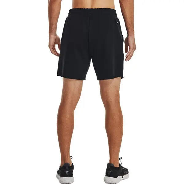 Under Armour Project Rock Heavyweight Terry Shorts - Black