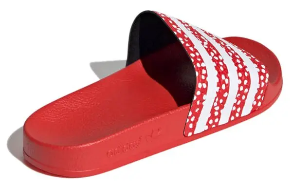 Adidas Adilette Slide 'polka Vivid - Red