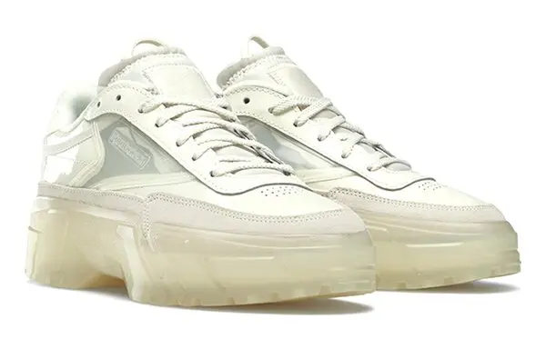REEBOK Cardigan B X Club C Platform Sneakers - White