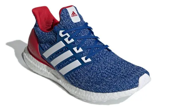 Adidas Ultraboost 4.0 Athletic Sneakers - Blue/red