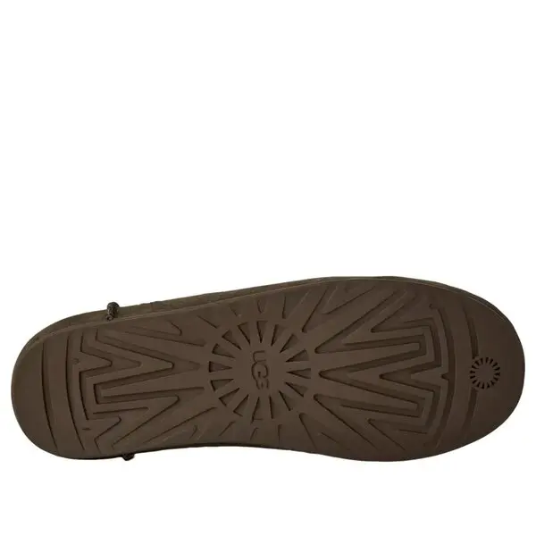 UGG Elea Embossed Slip-on Slipper - Dense Smoke
