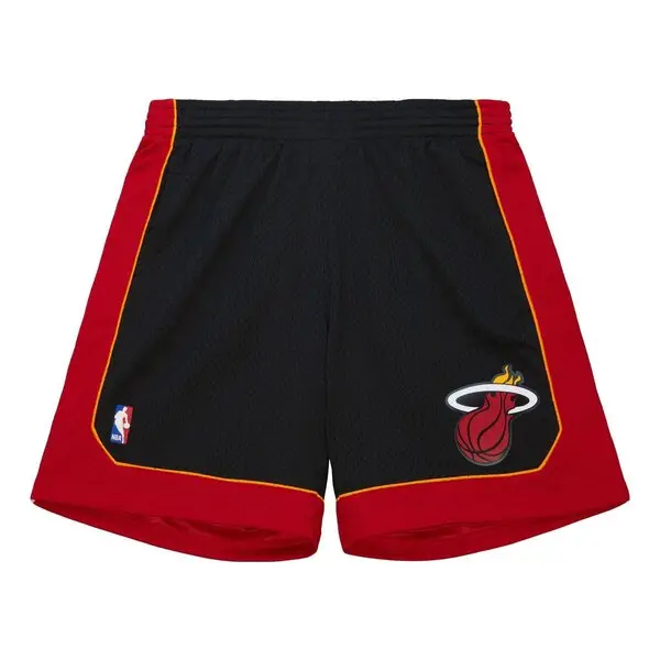Mitchell & Ness Miami Heat 2012-13 Nba Shorts - Black/red