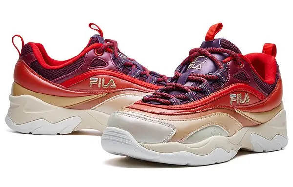 FILA Ray Sneakers - Red/brown